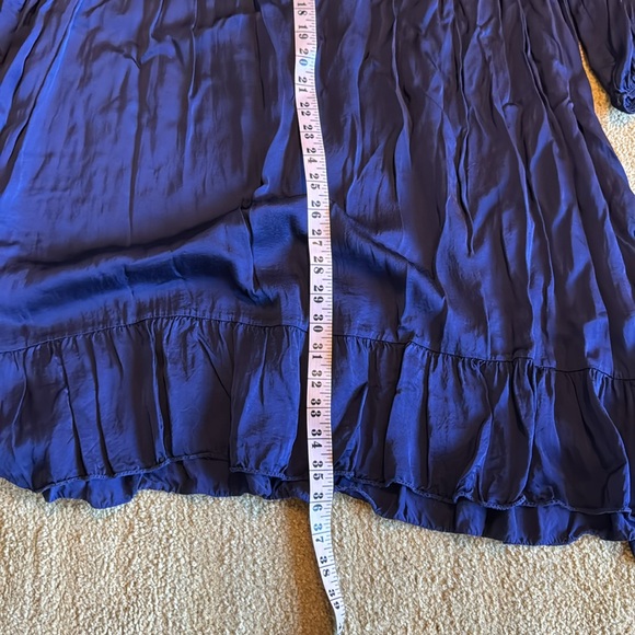 Zenobia | Dresses | Made In Italy Zenobia Satin Navy Blue | Poshmark